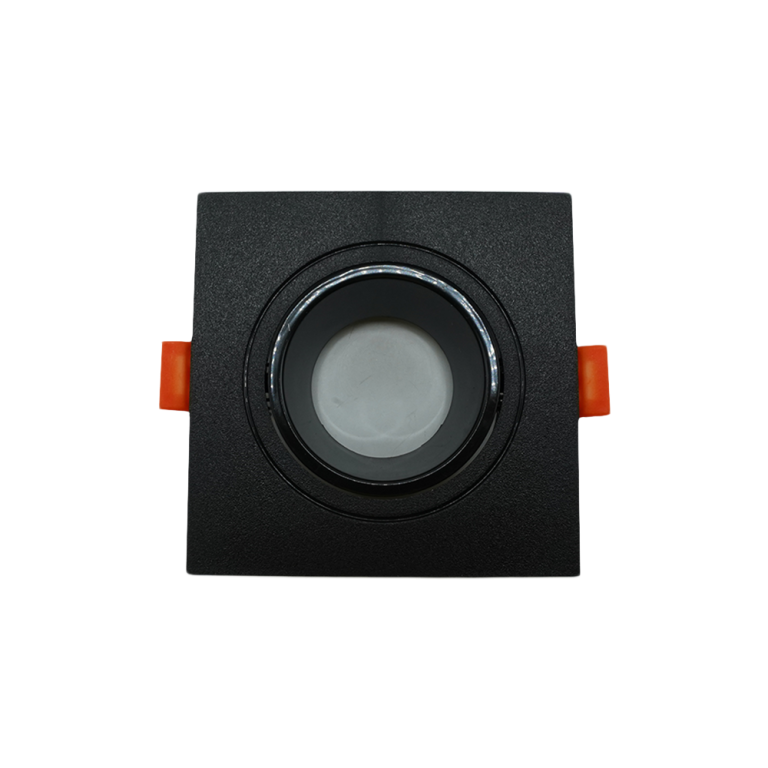 Anti-Glare Plastic Square Spotlight, Black-Black, 7cm, NEWPOWER ...